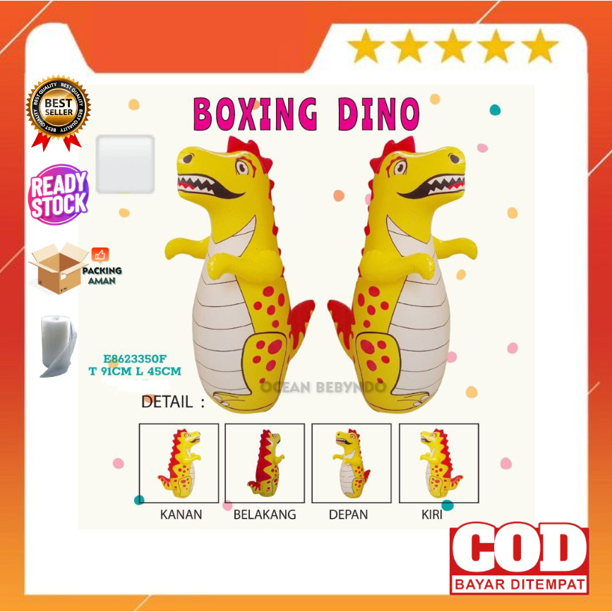 Jual MAINAN BOXING DINO / TINJU AIR DINO / TINJU TIUP DINOSAURUS ...