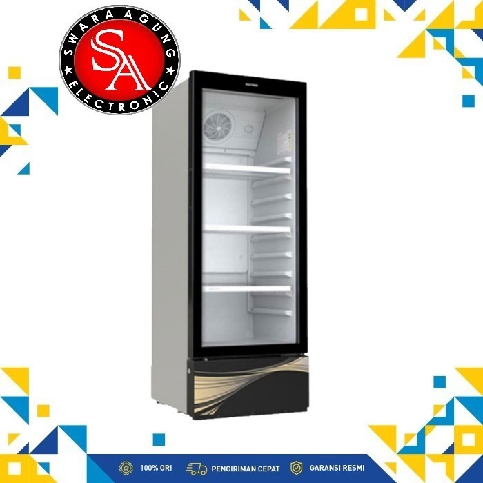 Jual Kulkas Showcase 1 Pintu 190 Liter Polytron Type : SCN147X ...