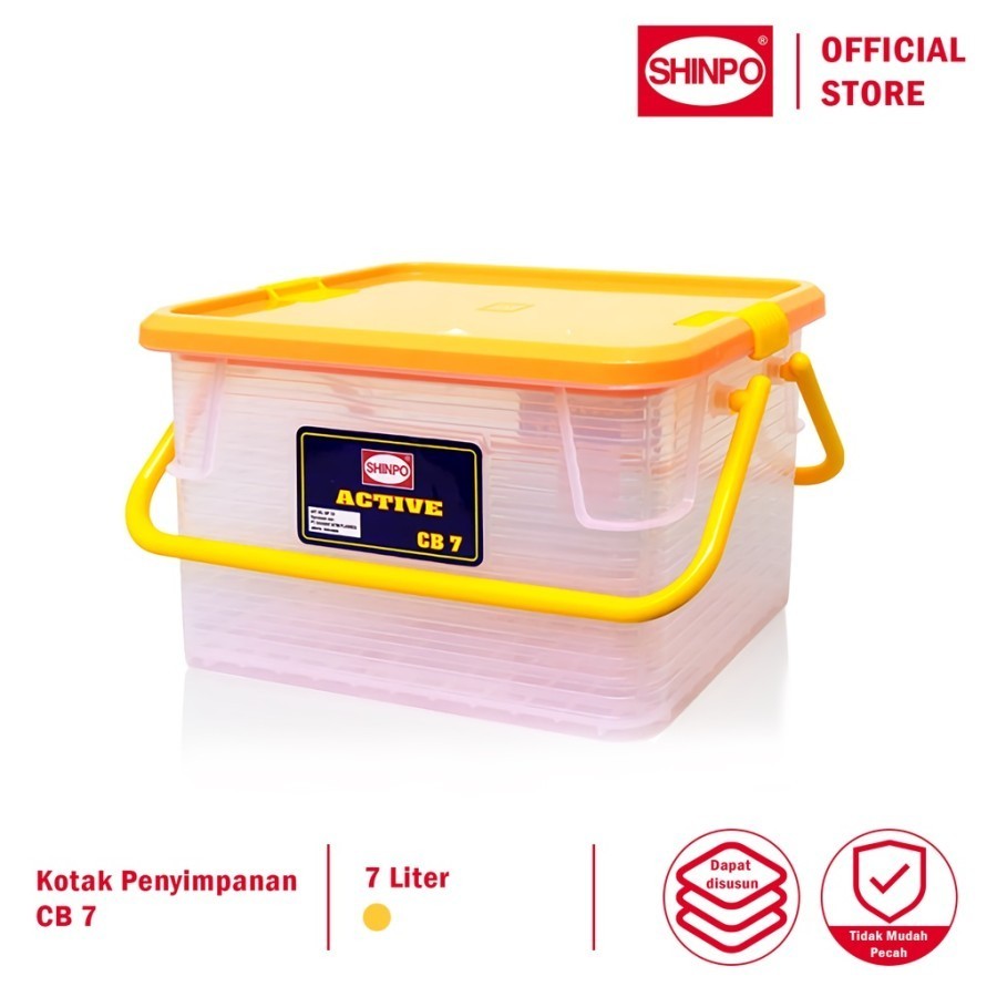 Jual CB 7 Liter SHINPO Container Box Active Handy Kontainer tangan ...