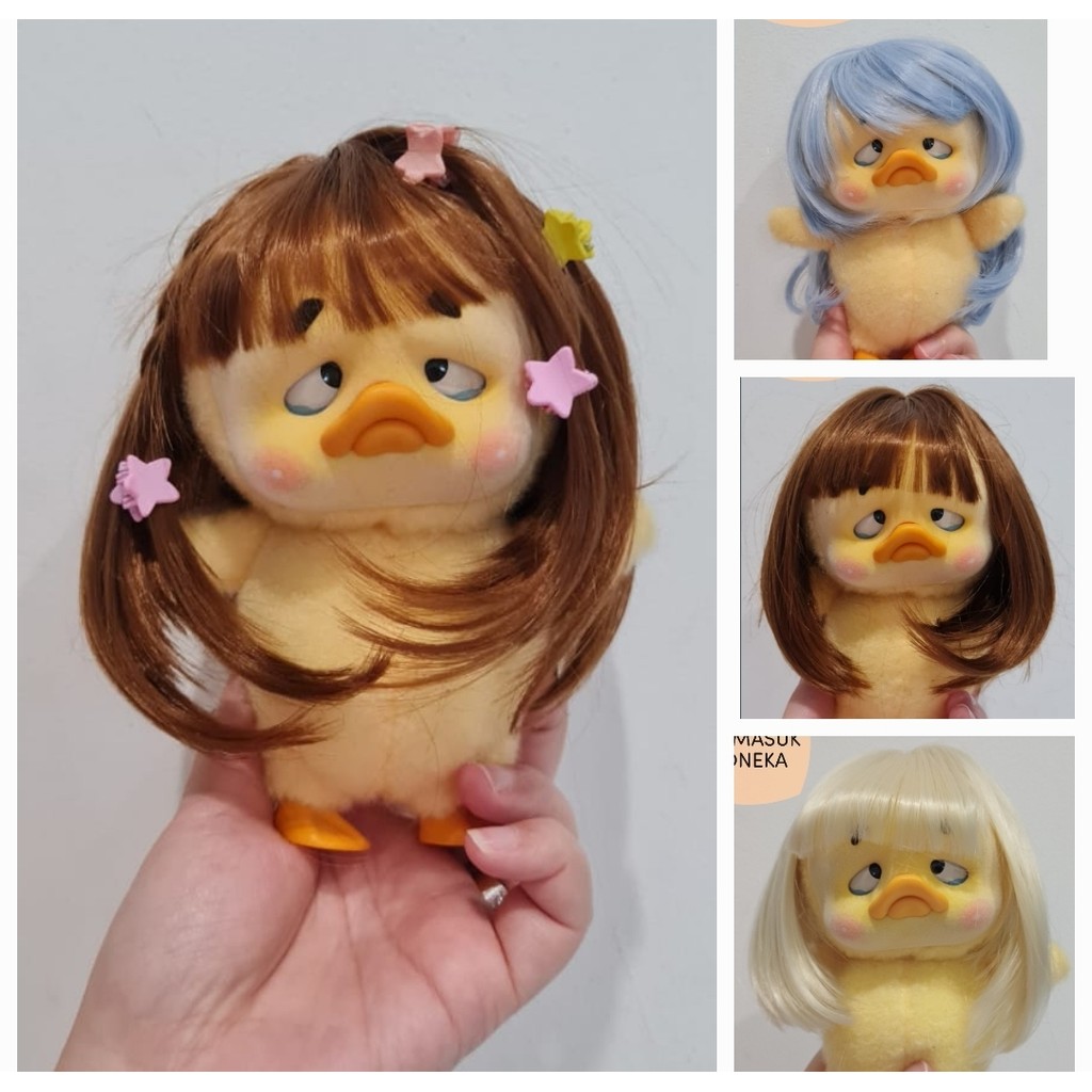 Jual READY WIG BONEKA UPSET DUCK//WIG LONG/WIG VIRAL FOR UPSET DUCK ...