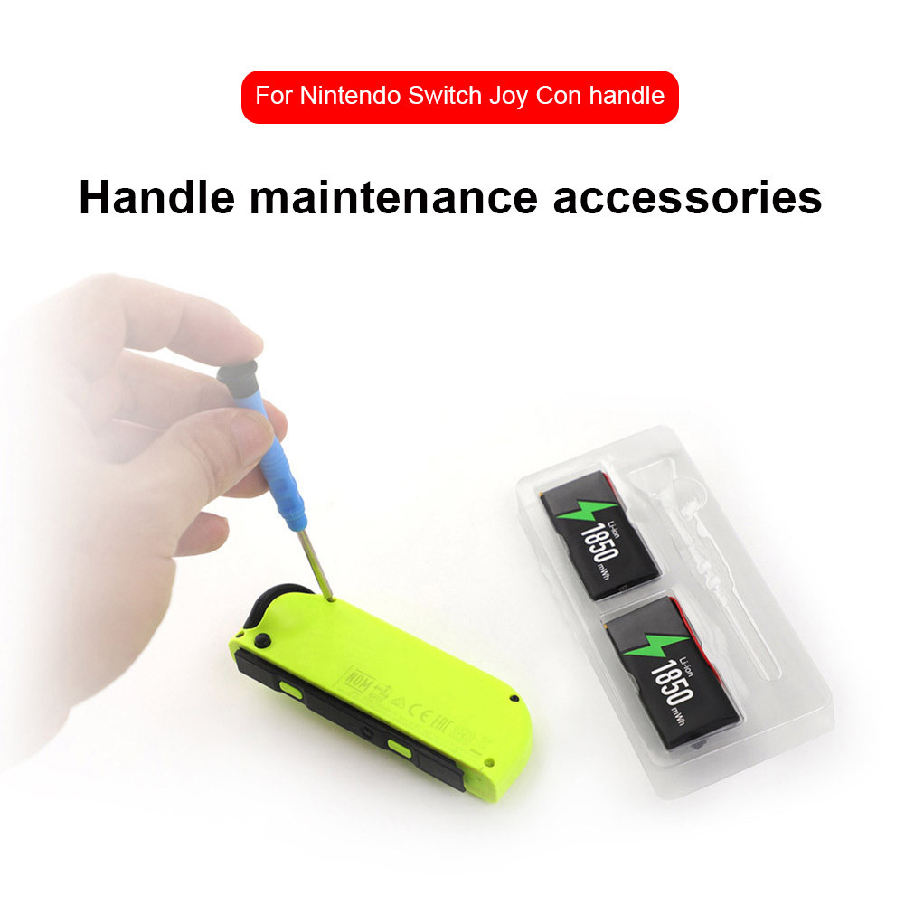 Jual Small Handle Battery Pack 1850mWh Left Right Game Handle Battery ...