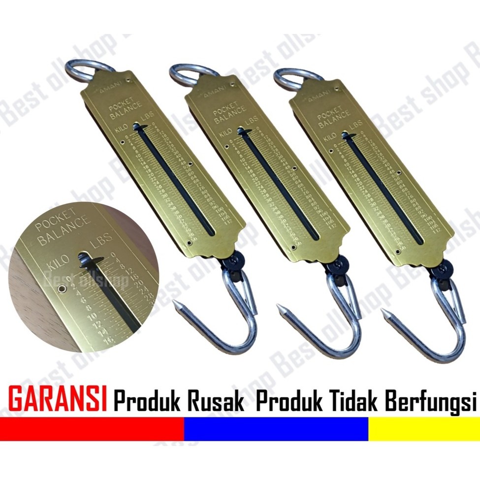 Jual Timbangan Gantung Per / Pegas / Timbangan Gantung Per 50kg ...