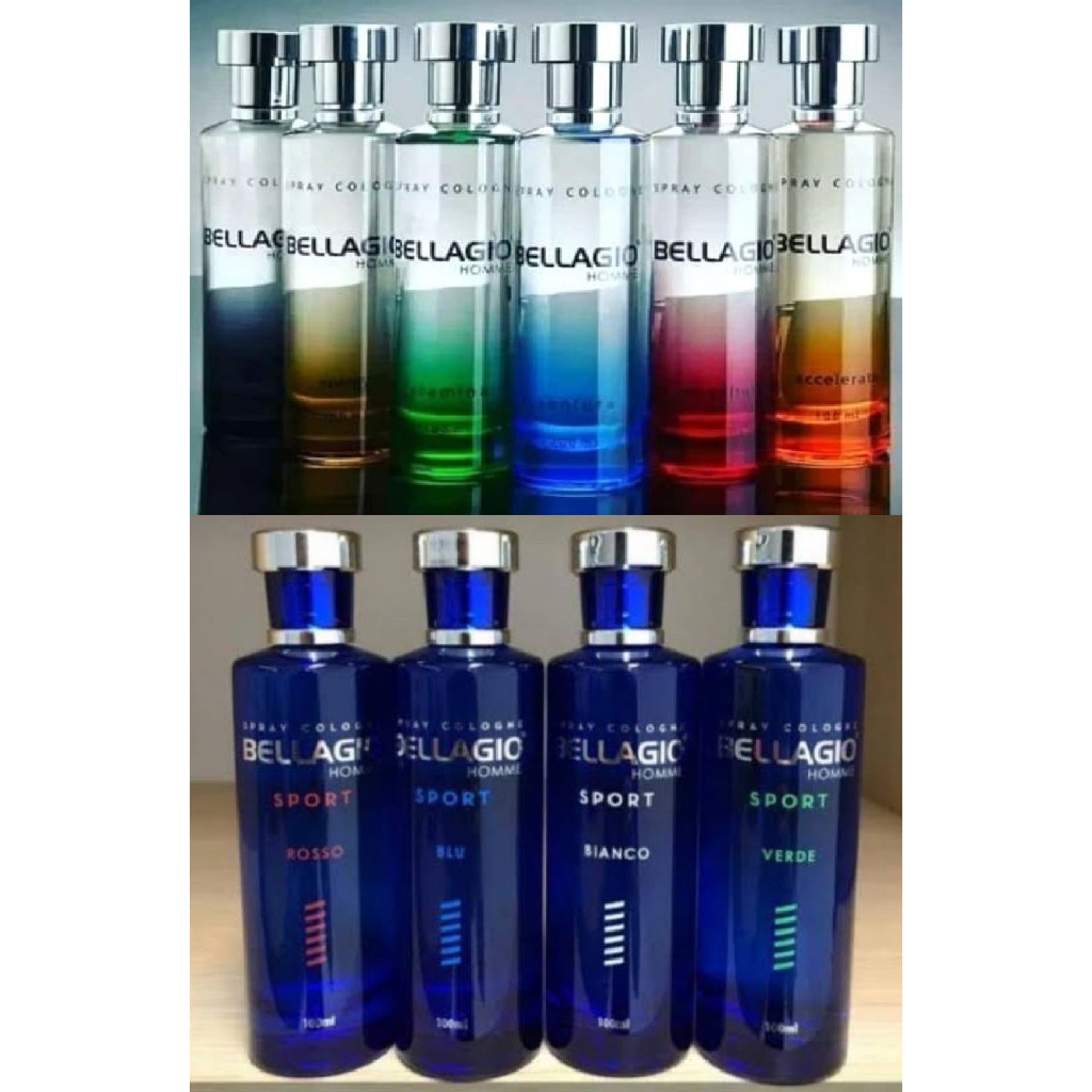 Jual BELLAGIO Spray Cologne 100 ML BELLAGIO SPORT HOMME PARFUM SPRAY ...