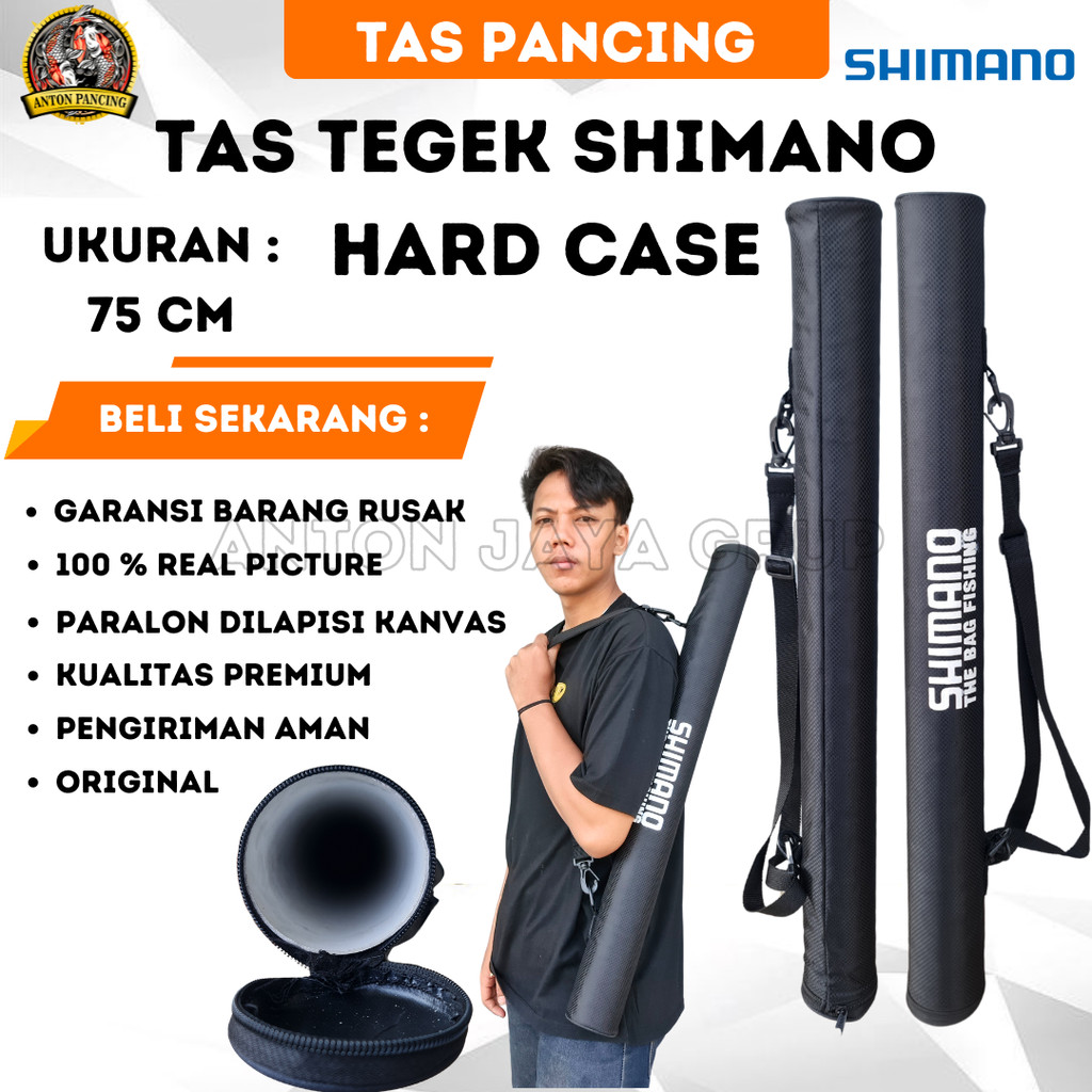 Jual TAS TEGEK SHIMANO HARDCASE 75 CM ORIGINAL | Shopee Indonesia