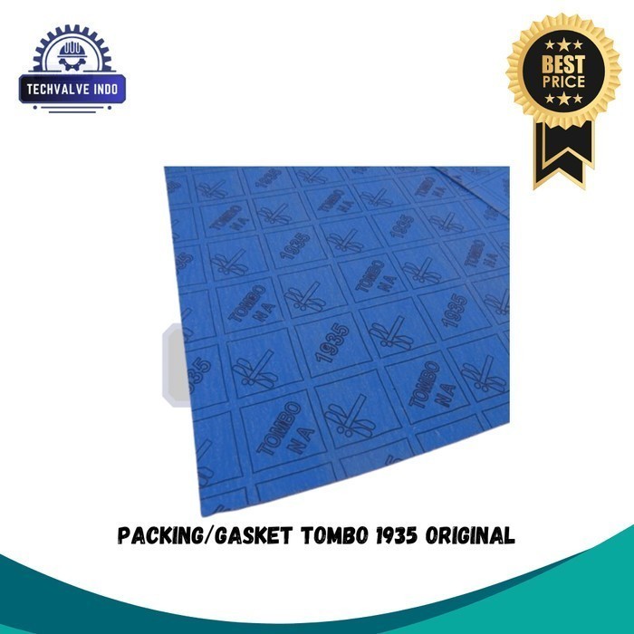 Jual PACKING/GASKET TOMBO BIRU 1935 TEBAL 1,5 MM (150CM x 150CM) ORIGINAL | Shopee Indonesia