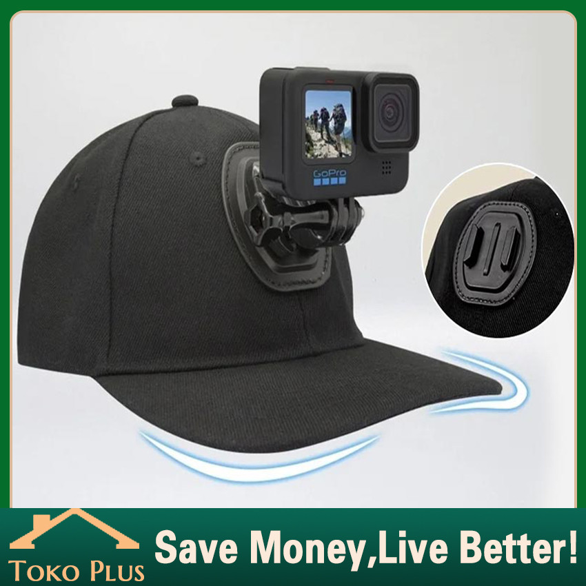 Jual Action Cam Head Topi Anti-Slide for GOPRO / XIAOMI YI / BRICA ...