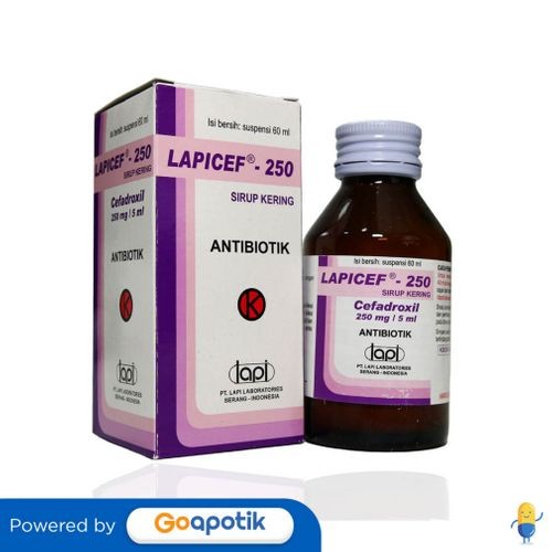 Jual Lapicef 250 Mg/5 Ml Sirup 60 Ml | Shopee Indonesia