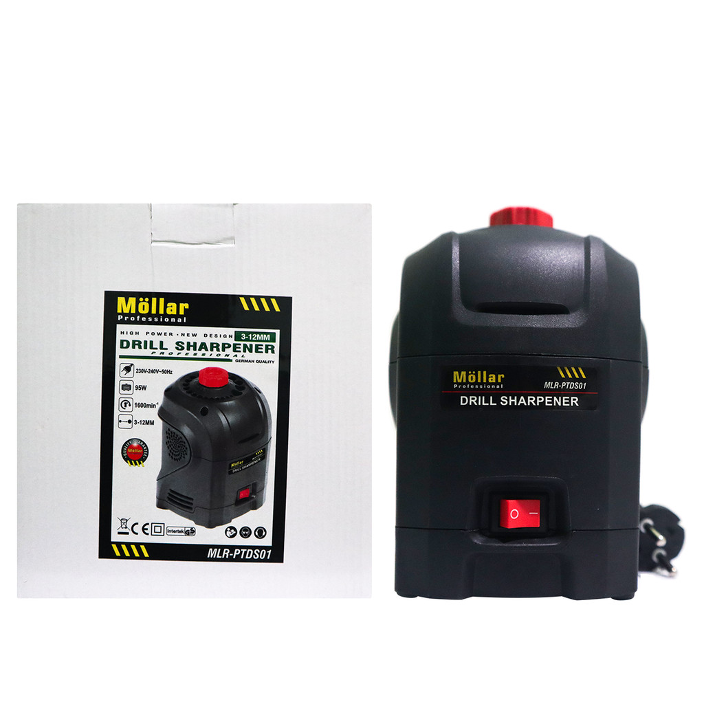 Jual MOLLAR PTDS01 Mesin Pengasah Mata Bor Listrik Drill Bit Sharpener ...