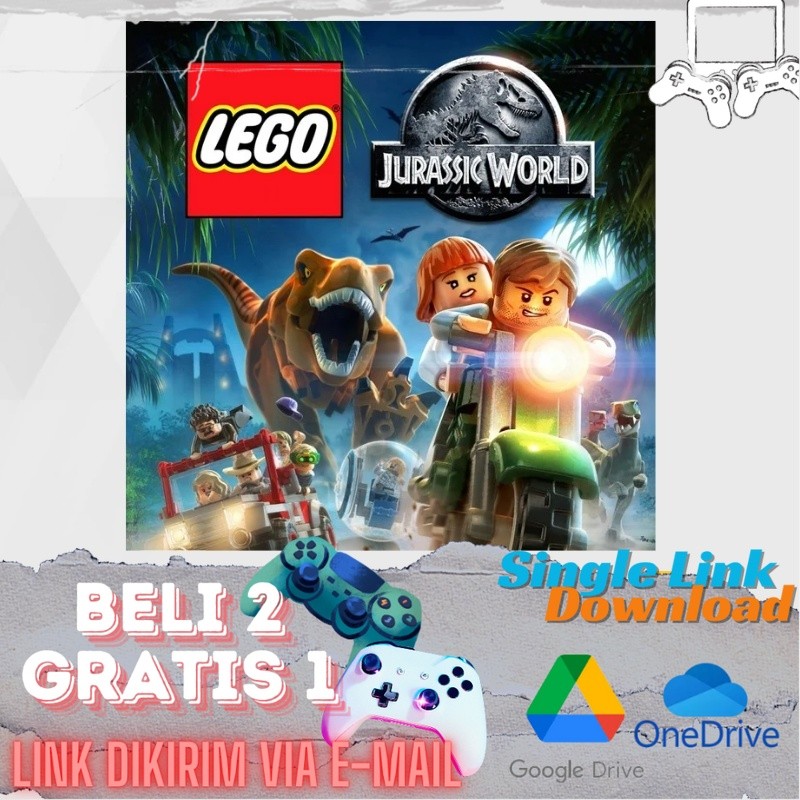 Jual LEGO JURASSIC WORLD Game PC dan Game Laptop - Download Single Link ...
