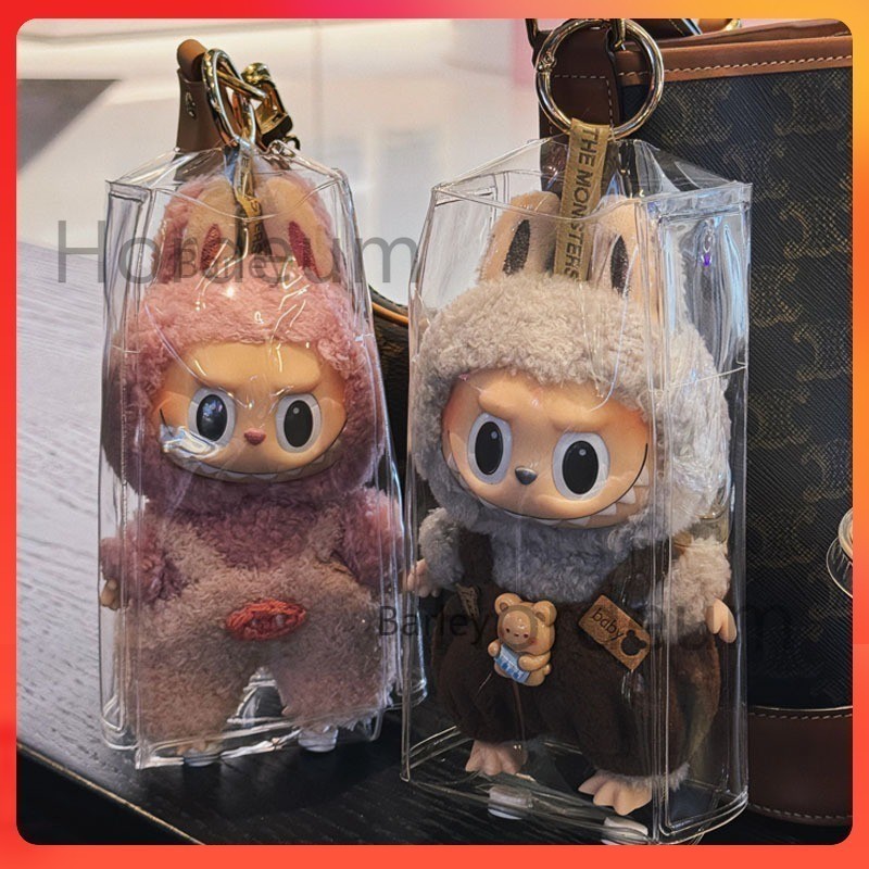 Jual Labubu Bag Tas Pvc Labubu pendant keychain pop mart transparent ...