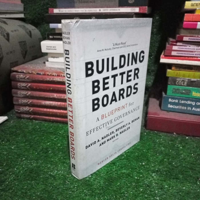Jual Buku Building Better Boards a blueprint for effective governance ...