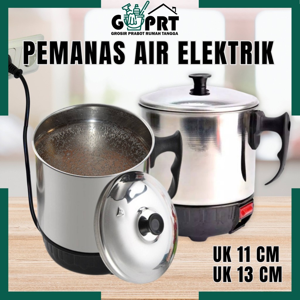Jual Mug Listrik Heating Cup Pemanas Air Elektrik 11cm 13cm Ketel Teko ...
