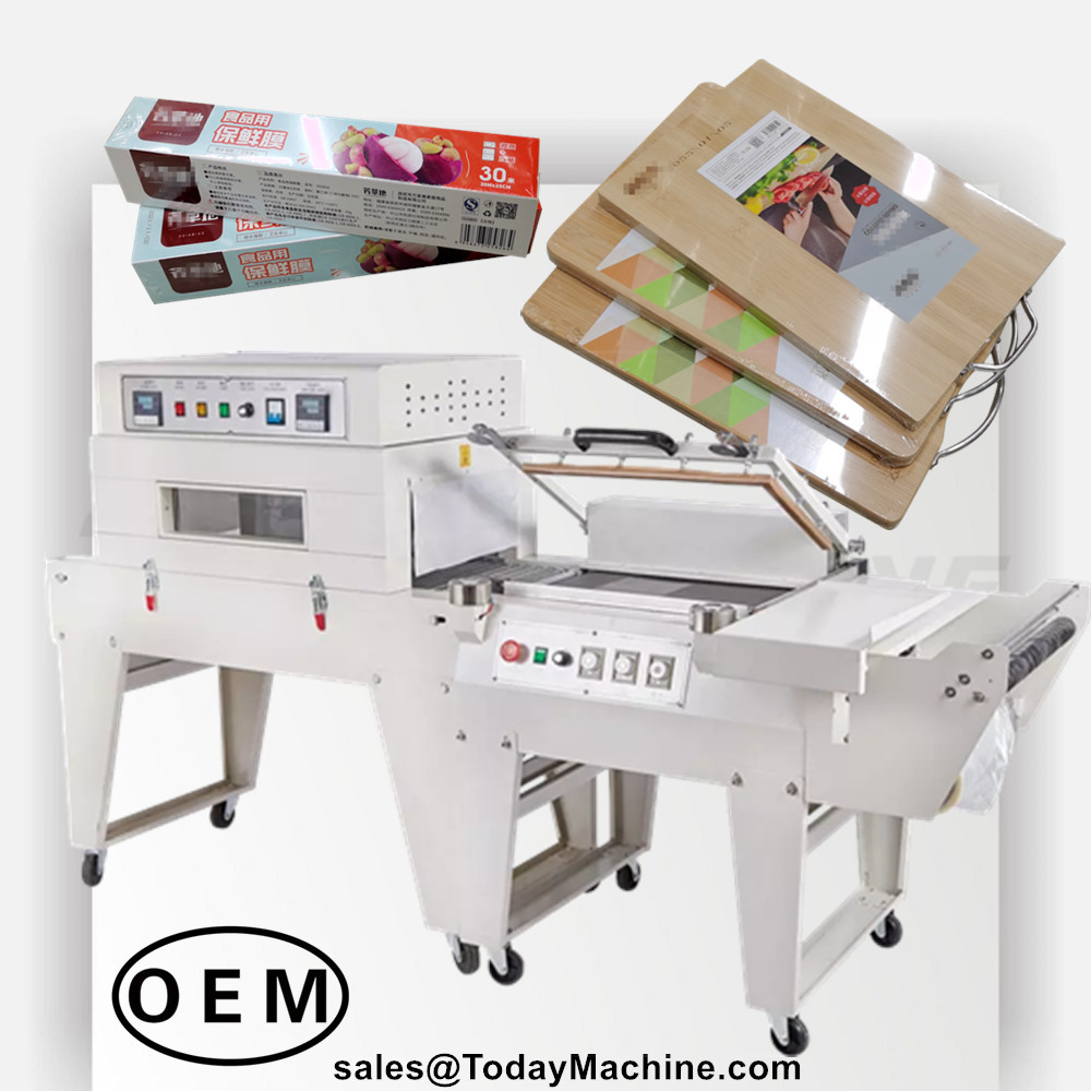 Jual Semi Automatic Carton Case Box L Bar Sealing Sealer Heat Shrink Tunnel Wrapping Machine ...