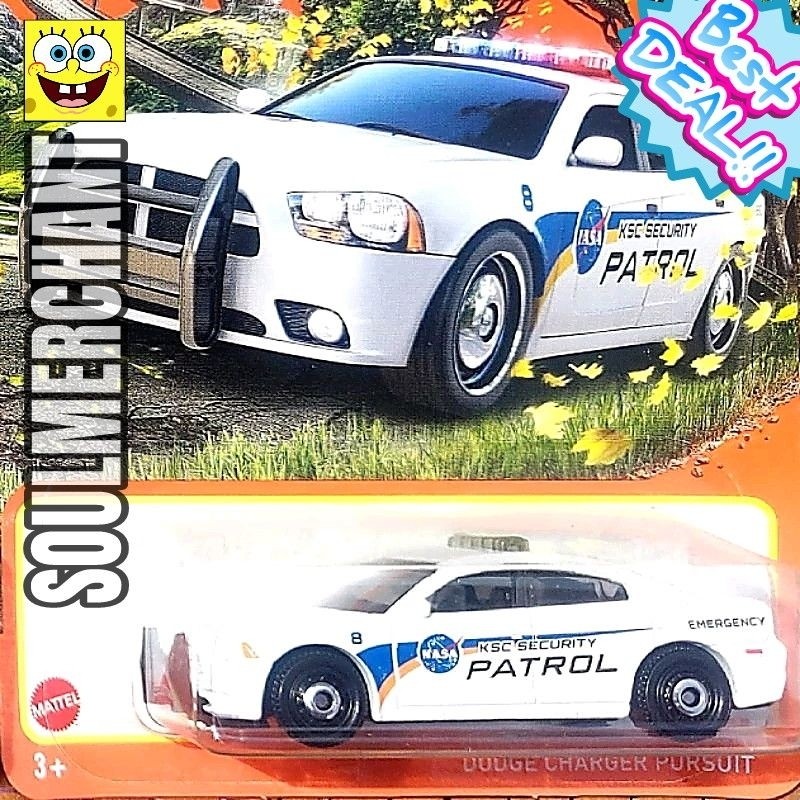 Jual MATCHBOX DODGE CHARGER PURSUIT PUTIH POLICE CAR KSC SECURITY ...