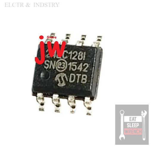 Jual 24LC128 EEPROM SOP-8 SMD Transistor IC dan Mosfet | Shopee Indonesia