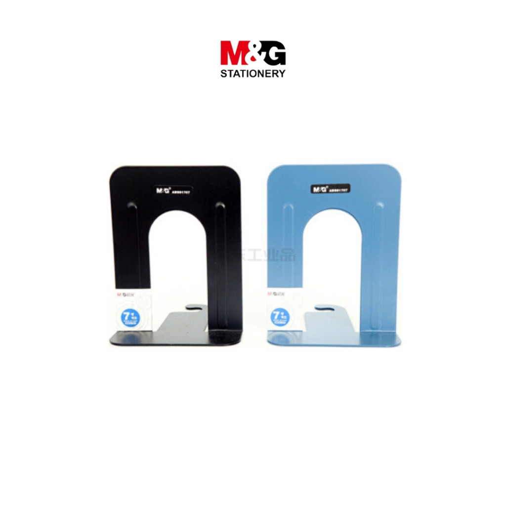Jual Book End M&G Pembatas Buku 2 Warna Material Besi Kuat #ABS91707 ...