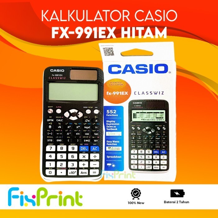 Jual Calculator Casio Model Scientific Calculator FX-991EX FX-991CW ...