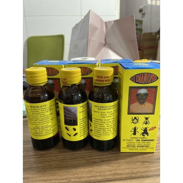 Jual Diamond Botol Original Botol kaca / Obat Diamond Pemanggil Walet ...