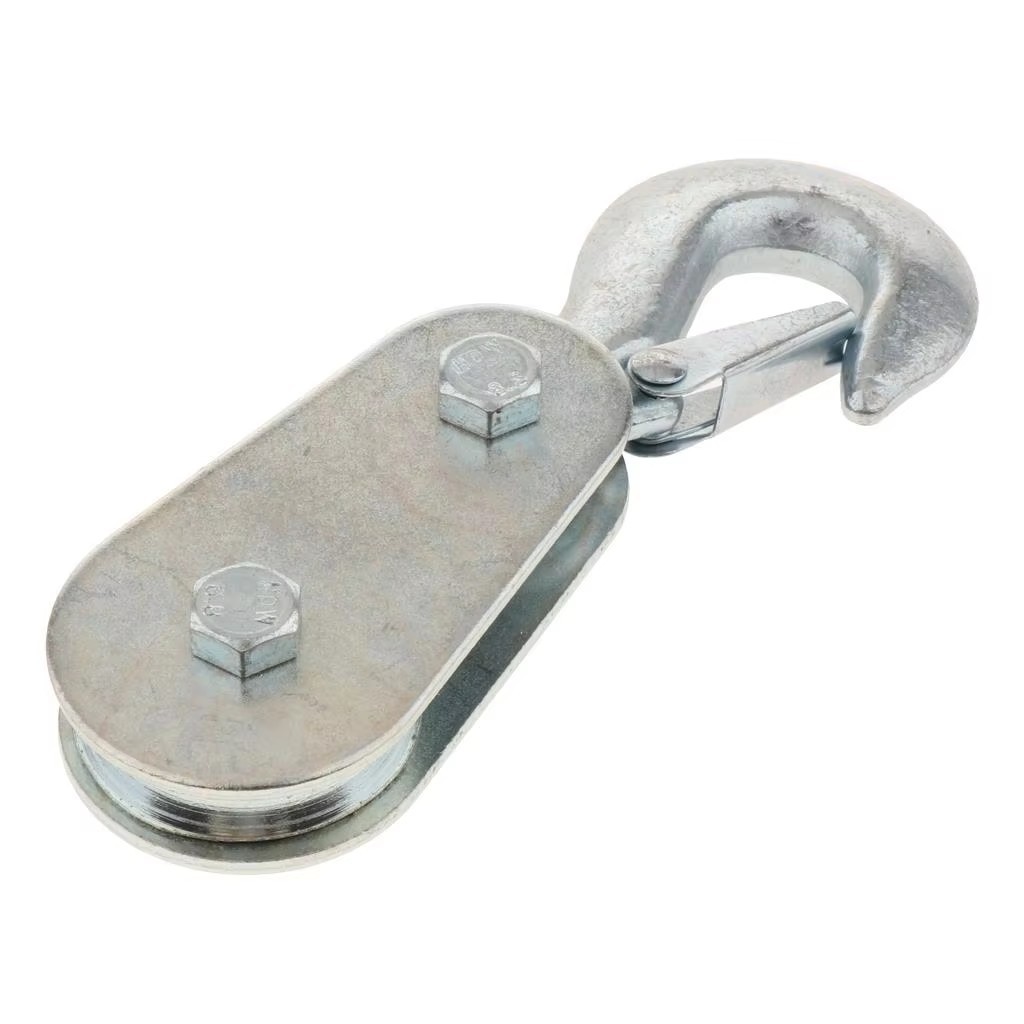 Jual Rope/Cable Lifting Pulley Winch Block W/Safety Clip 4 X 4000 Lb 2T ...