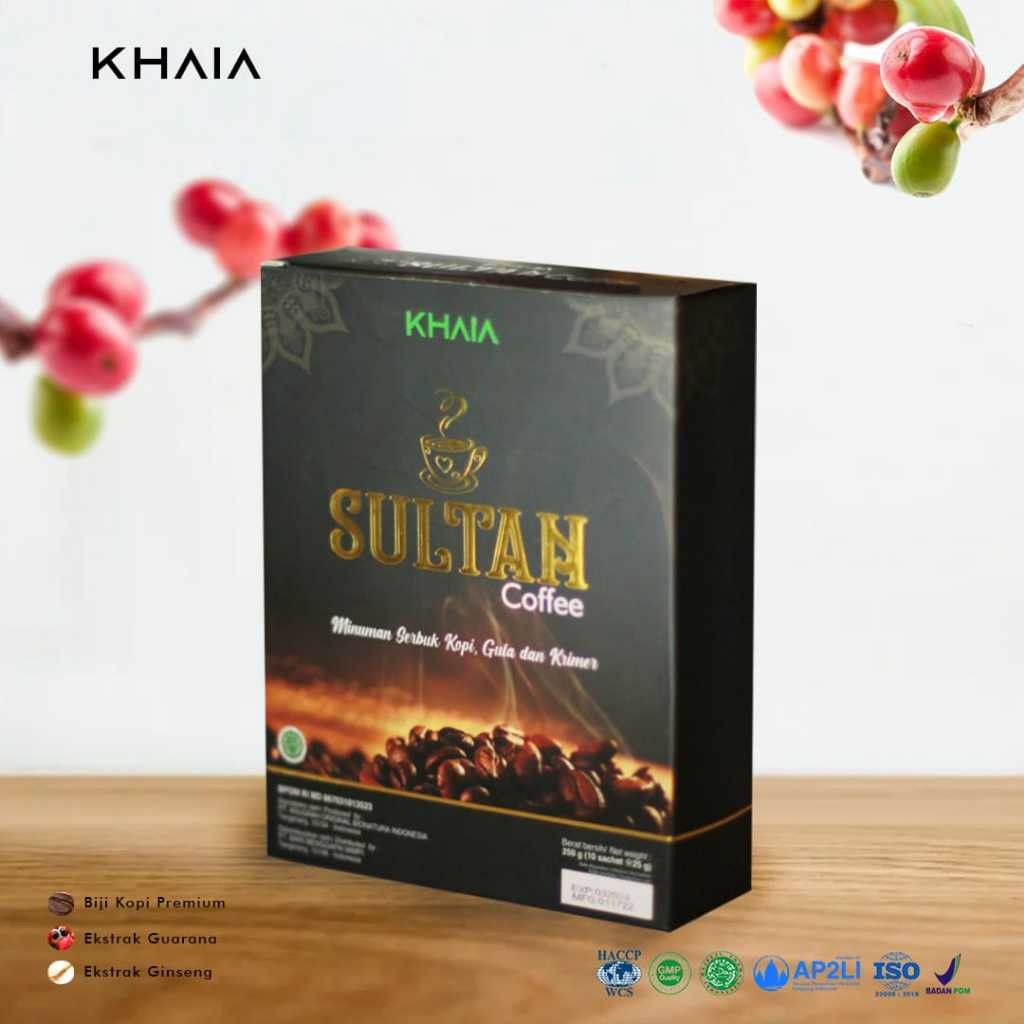 Jual Kopi Sultan Original Coffee Sultan 1 BOX isi 10 Sachet | Shopee ...