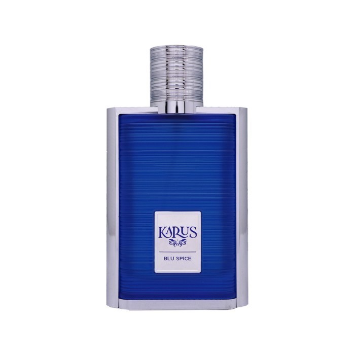 Jual Khadlaj Karus Blu Spice Eau De Parfum 100 ML | Parfum Pria Wangi Woody Tahan Lama EDT ...