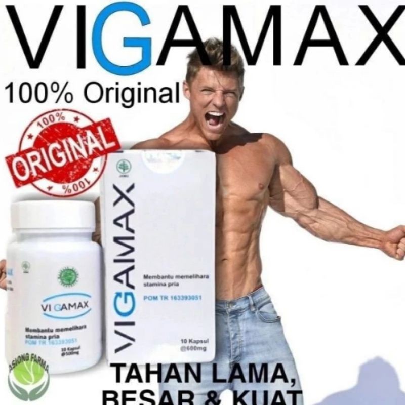 Jual VIGAMAX ASLI VIGAMAX ORIGINAL VIGAMAX SUPLEMEN HERBAL STAMINA PRIA TERBAIK | Shopee Indonesia