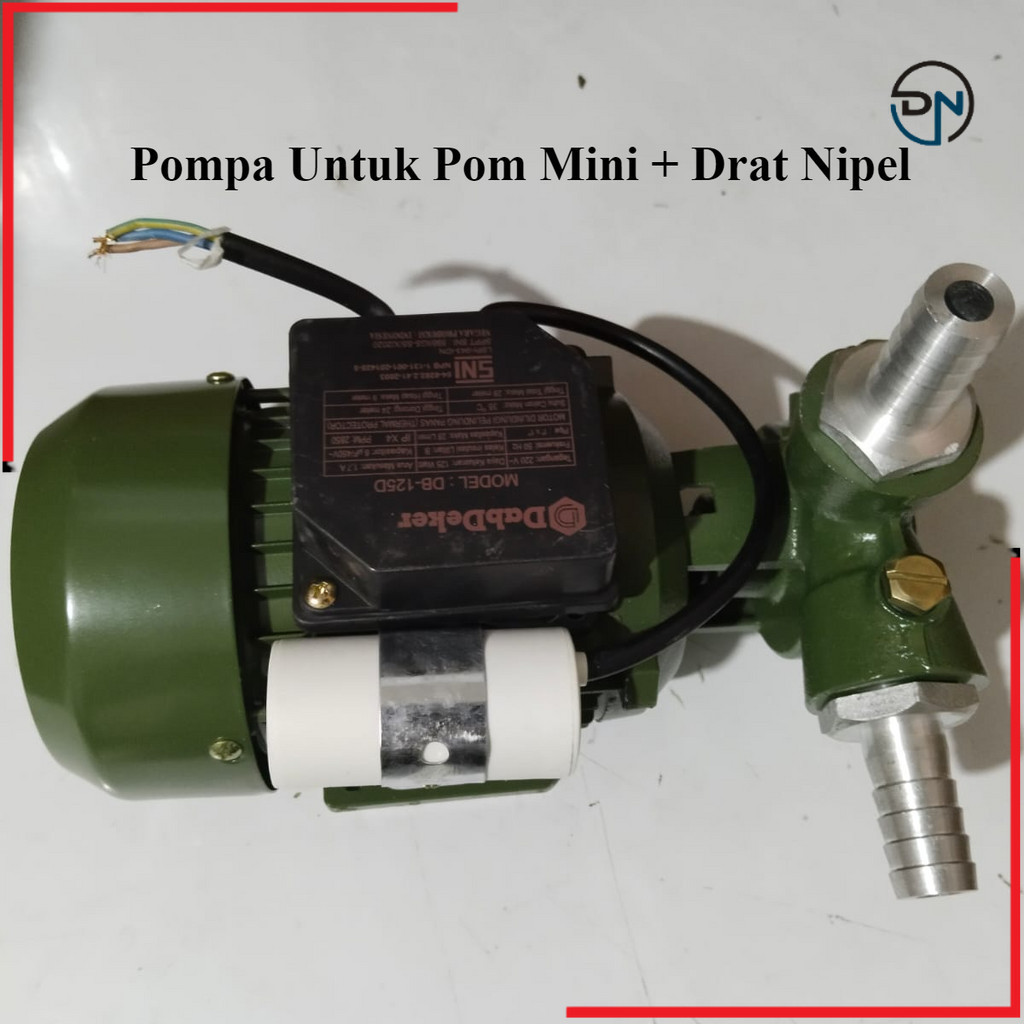 Jual Pompa Untuk BBM Bensin Pom Mini / Pertamini / 125 Watt Sudah ...