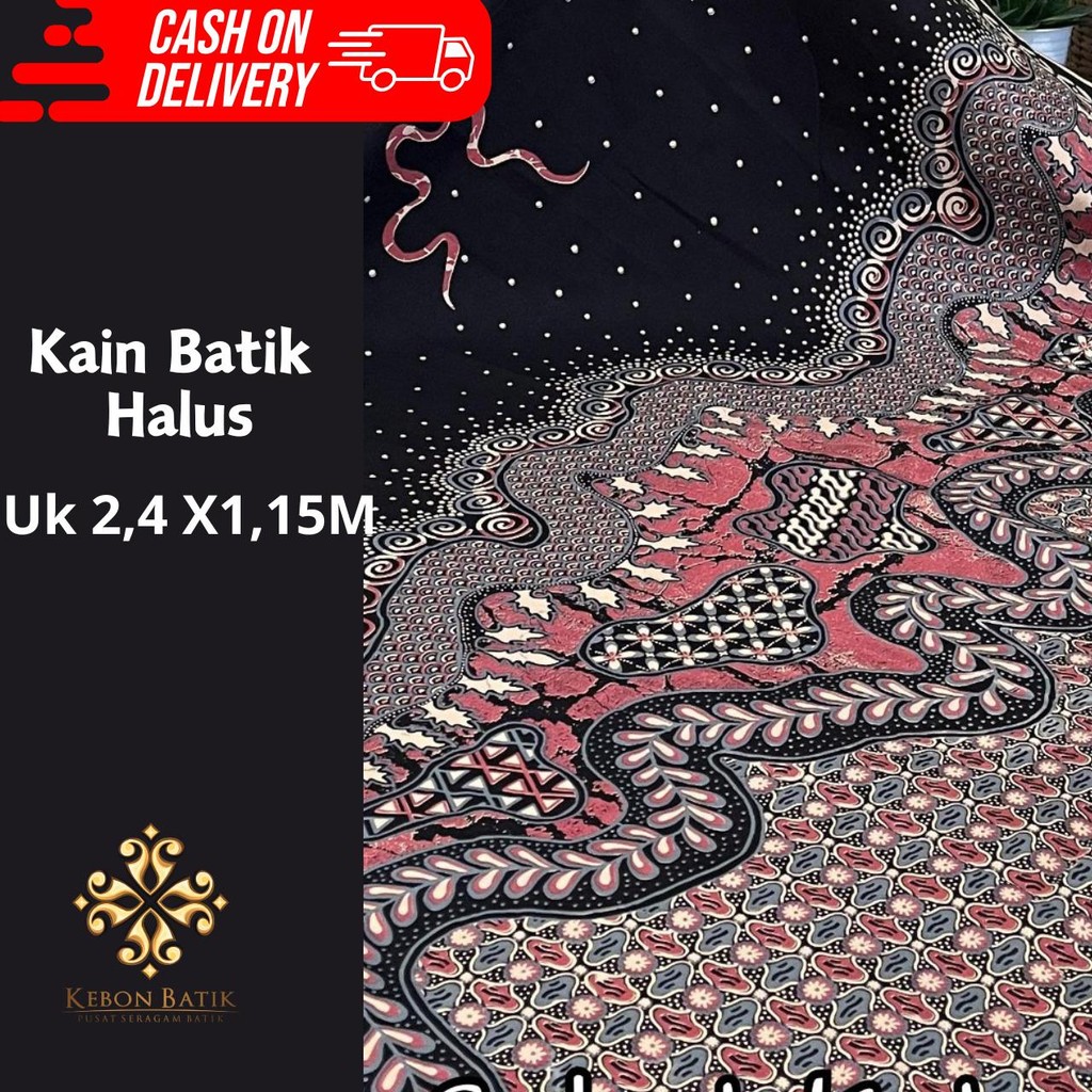 Jual Kain Batik Halus solo Bisa COD untuk Bahan Baju 2507100001 ...