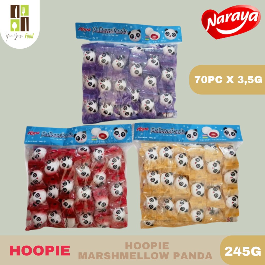 Jual Hoopie Marshmallow Panda Kemasan 245g/1PAK x 70pc [ 3,5g ] Mallow ...
