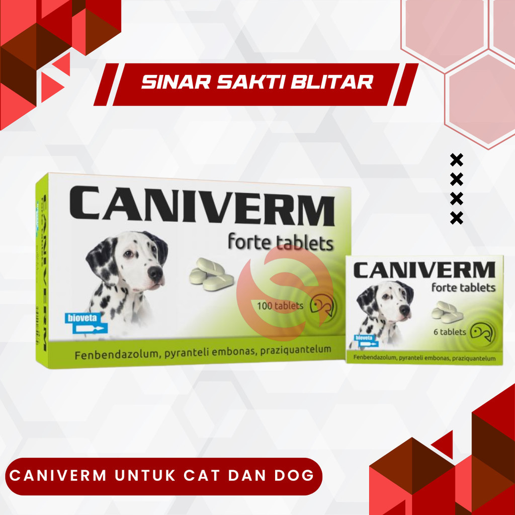 Jual Caniverm untuk Cat dan Dog - Obat Cacing Untuk Hewan Kesayangan ...
