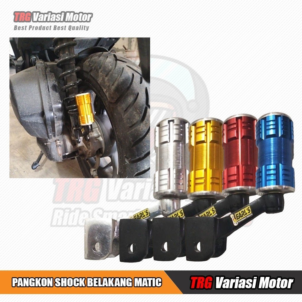 Jual Pangkon Shock Belakang Matic Variasi Tabung CNC 4 Varian Warna ...