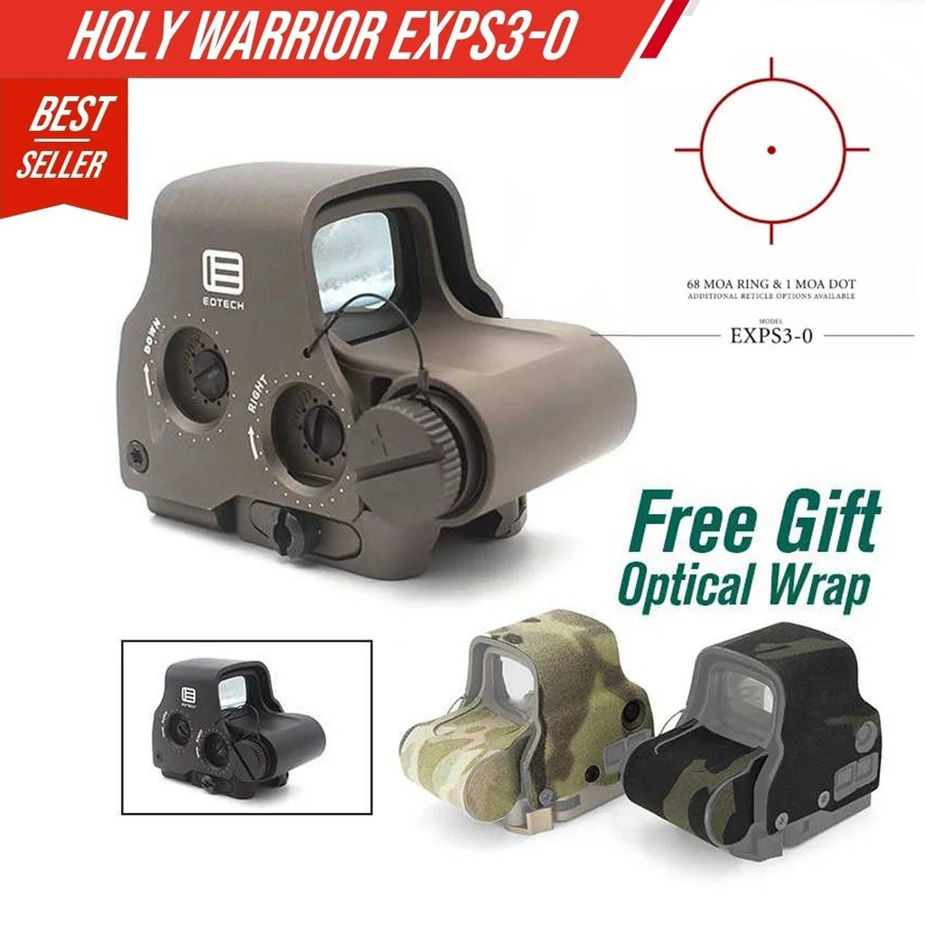 Jual Holy Warrior Highest Quality EOTECH S1 EXPS-3-0 Red Dot Sight ...