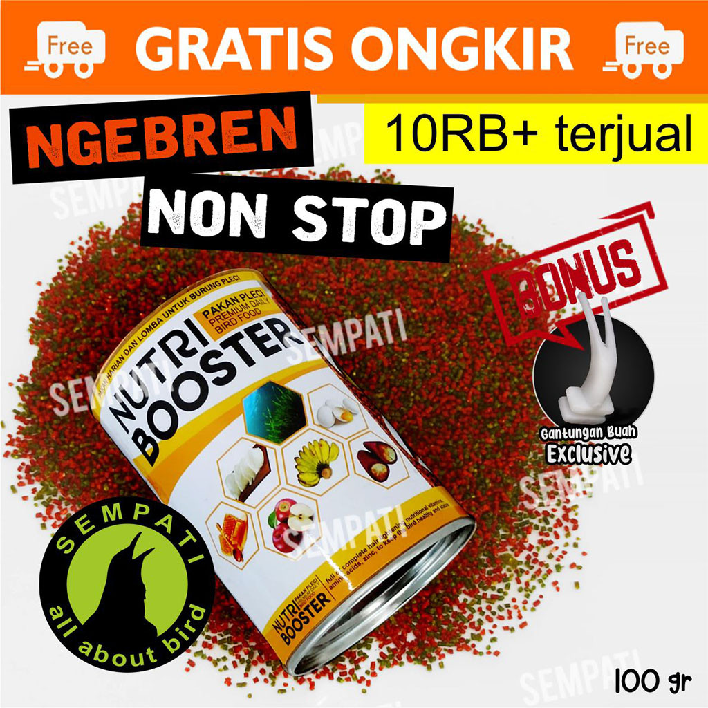 Jual SEMPATI Nutri Booster Dorodod Edan Premium Kaleng Pakan Harian ...