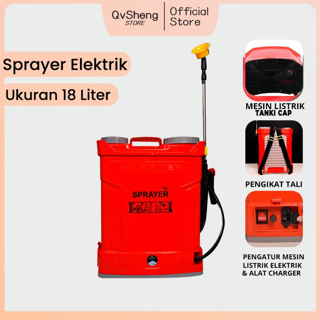 Jual KNAPSACK 2in1 ALAT SEMPROT HAMA Pressure Sprayer Elektrik ...