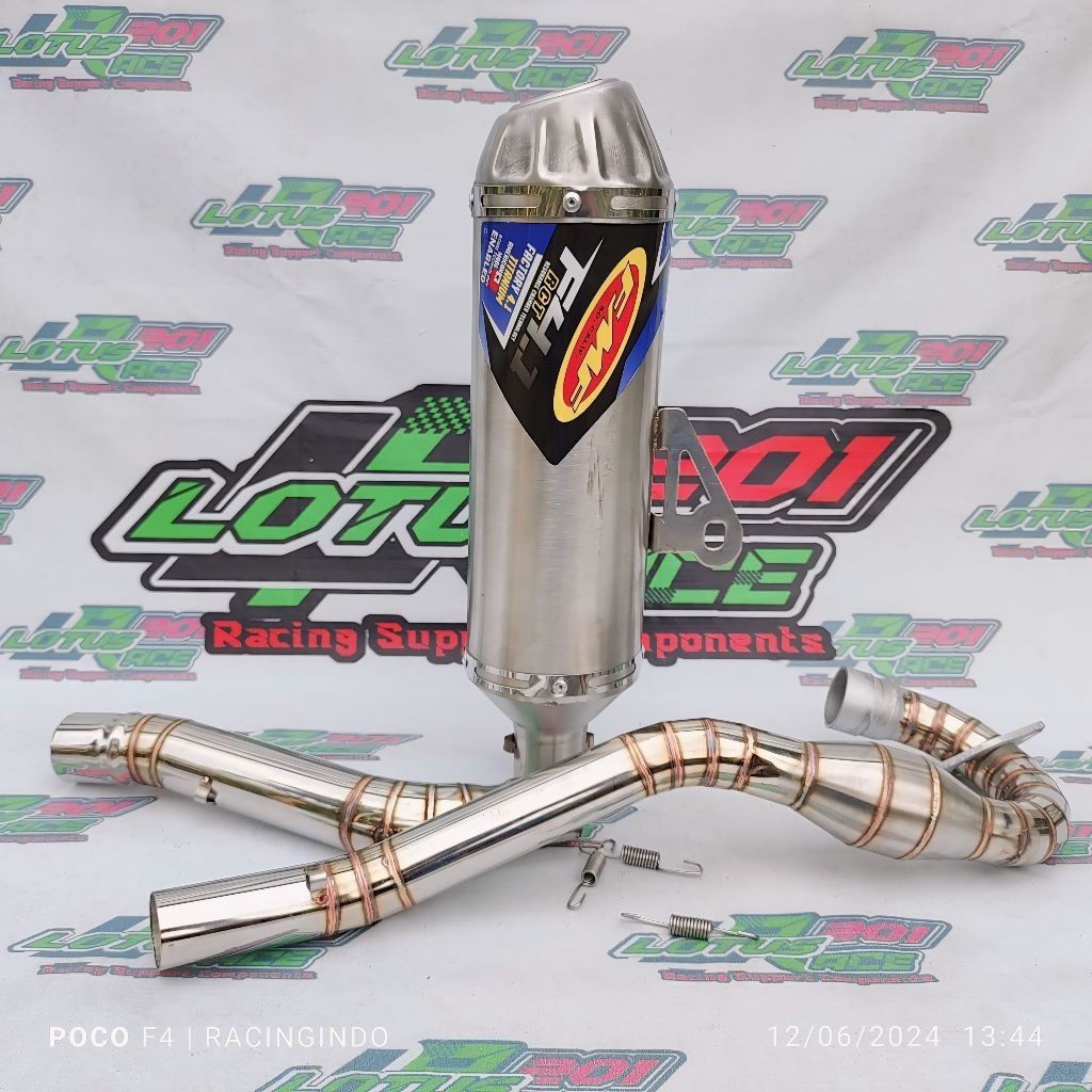 Jual Exhaust Muffler 38 MM PIPE FMF F4.1 FOR XRE DTM KSR Crf 150L Klx ...