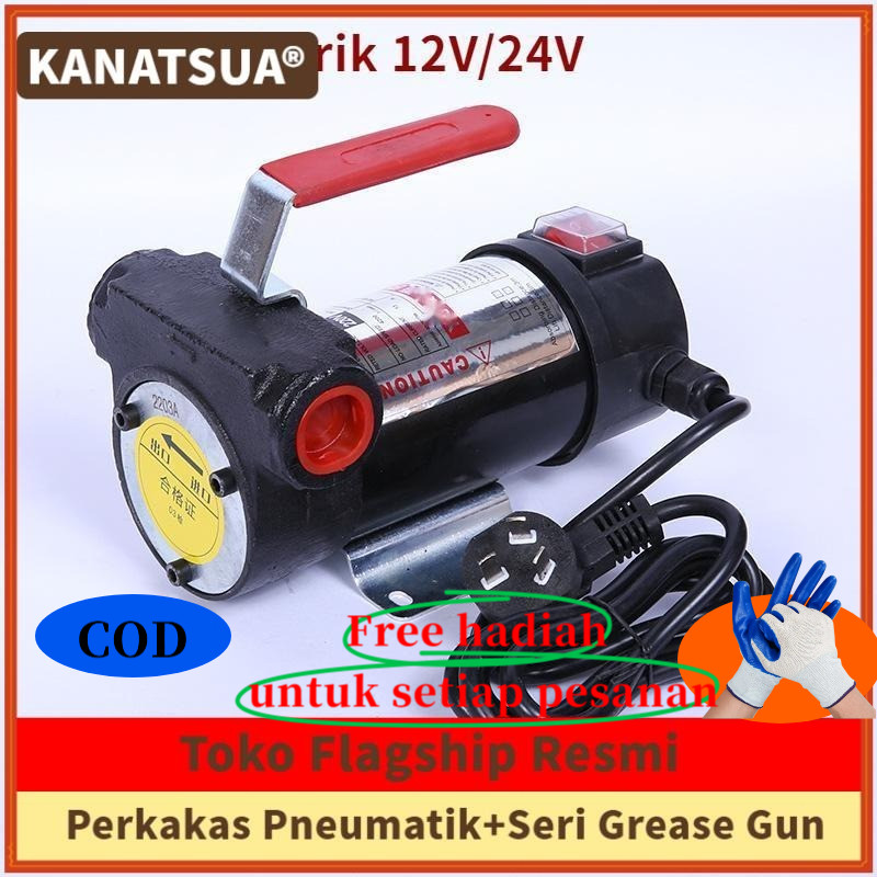 Jual POMPA DIESEL/POMPA OLI/POMPA MINYAK ELEKTRIK 12v/24v "Pesan ...