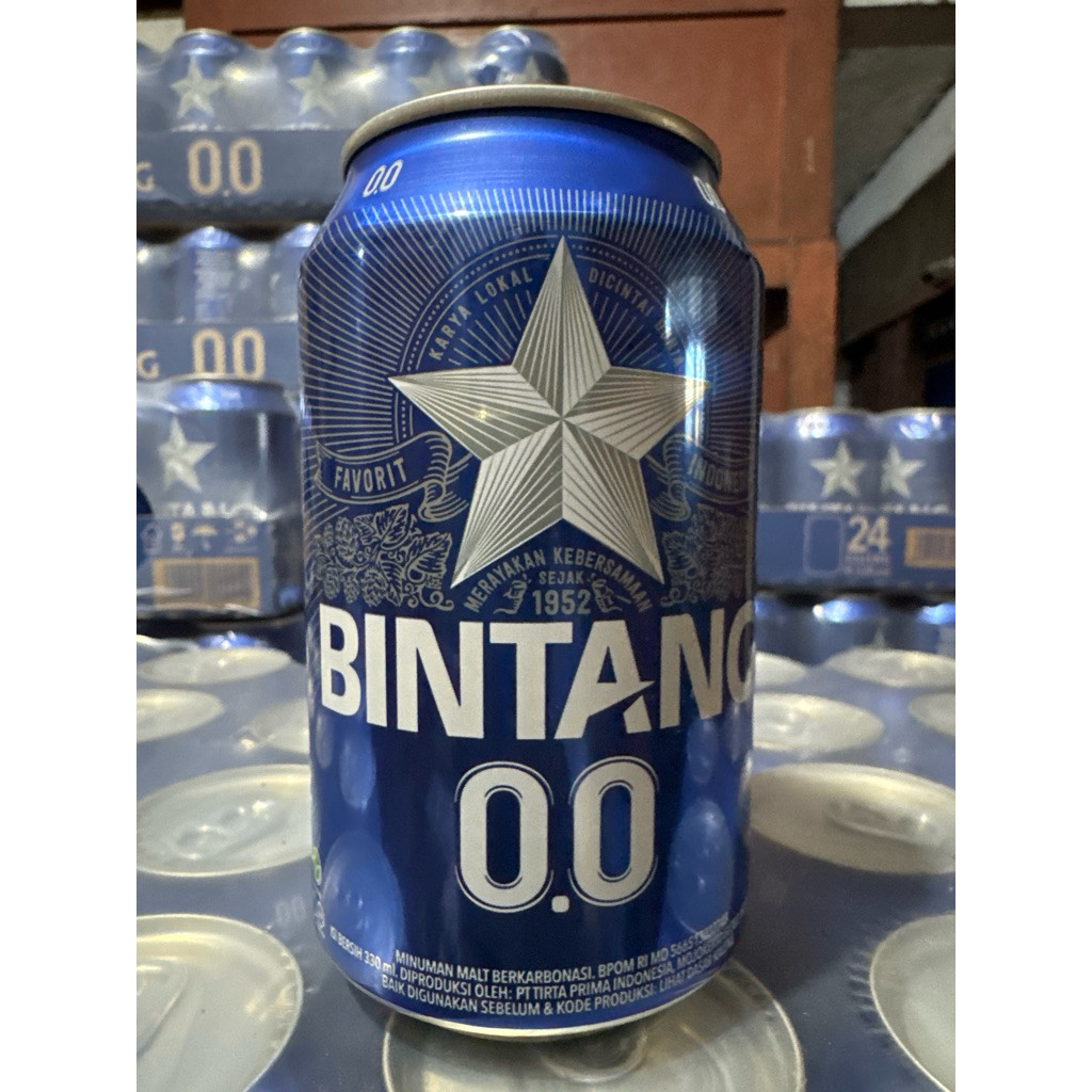 Jual Bintang 0.0 330ml @ 24 kaleng / 1 dus | Shopee Indonesia