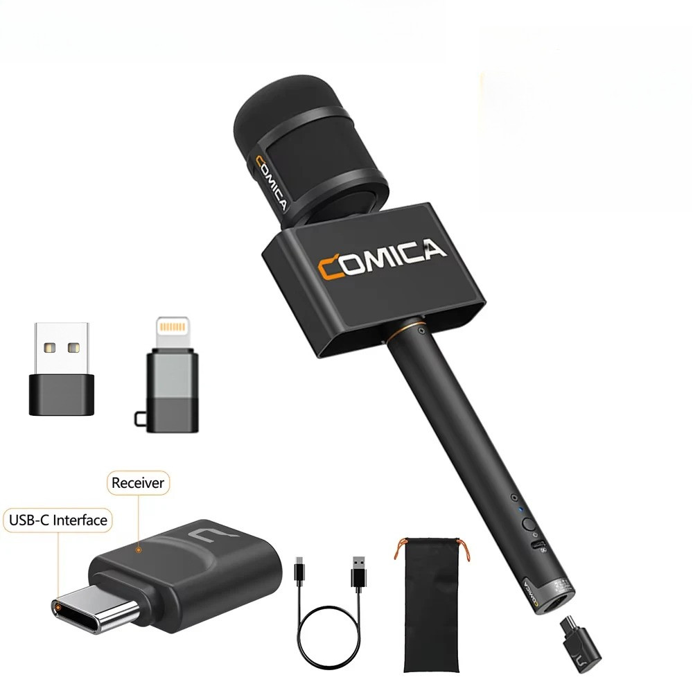 Jual Comica Revo S 48kHz/24bit Wireless Interviewing Microphone for ...