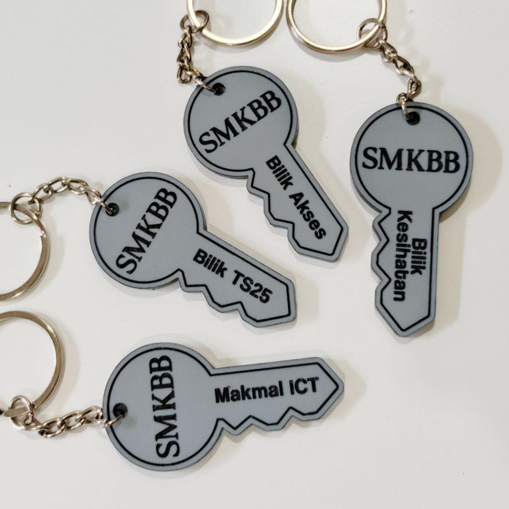 Jual Gantungan Kunci Nama Custom Key Keychain Wooden Keychain Custom ...