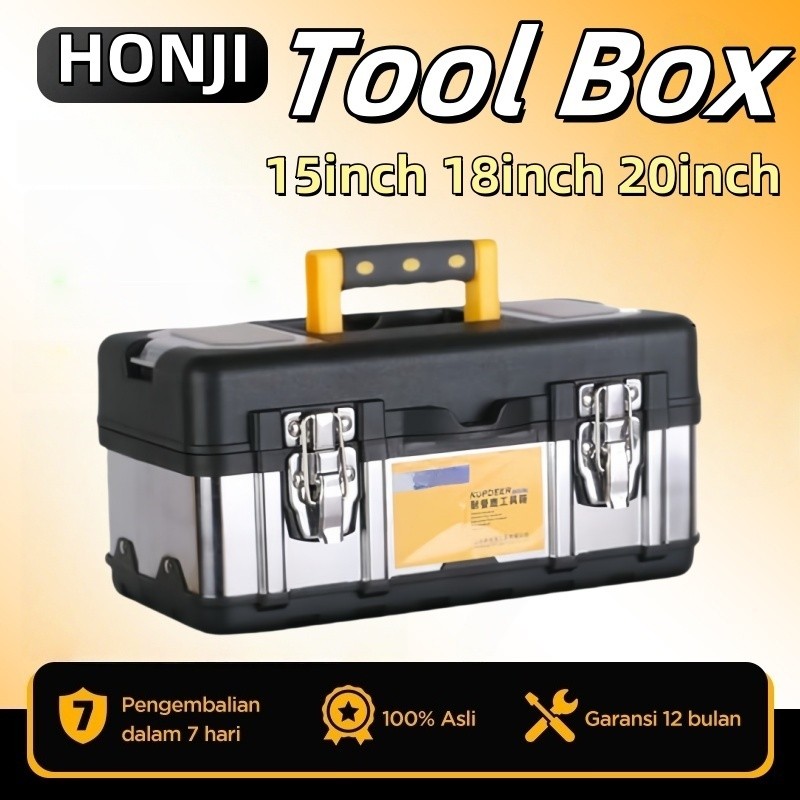 Jual Tool Box/ Kotak Penyimpanan Serbaguna / Kotak Alat Bahan PP / 20 ...