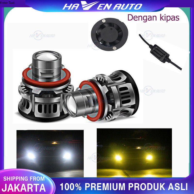 Jual [Sepasang 2 Buah] Lampu LED 50W Super Terang H11 H8 H16FOGLAMP ...