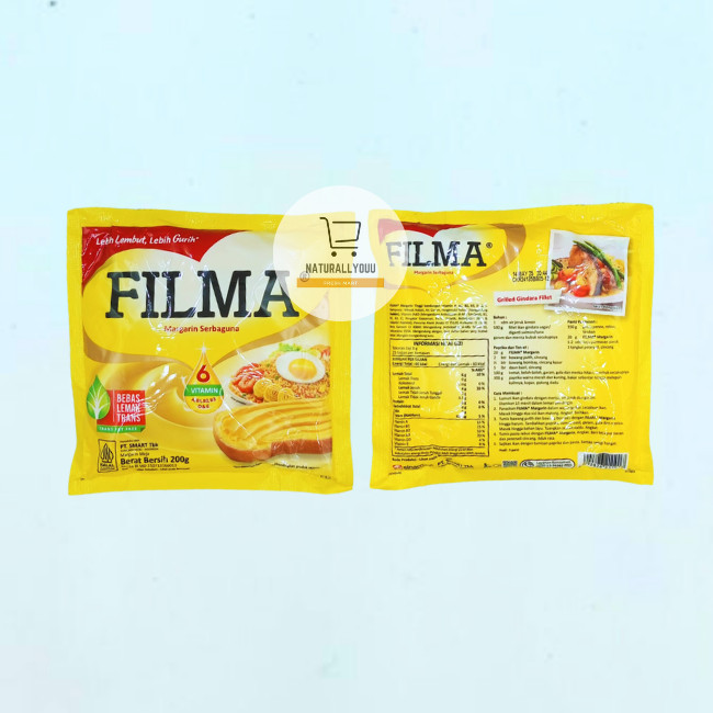Jual Filma Margarin Mentega 200gr Sachet Margarine Serbaguna | Shopee ...