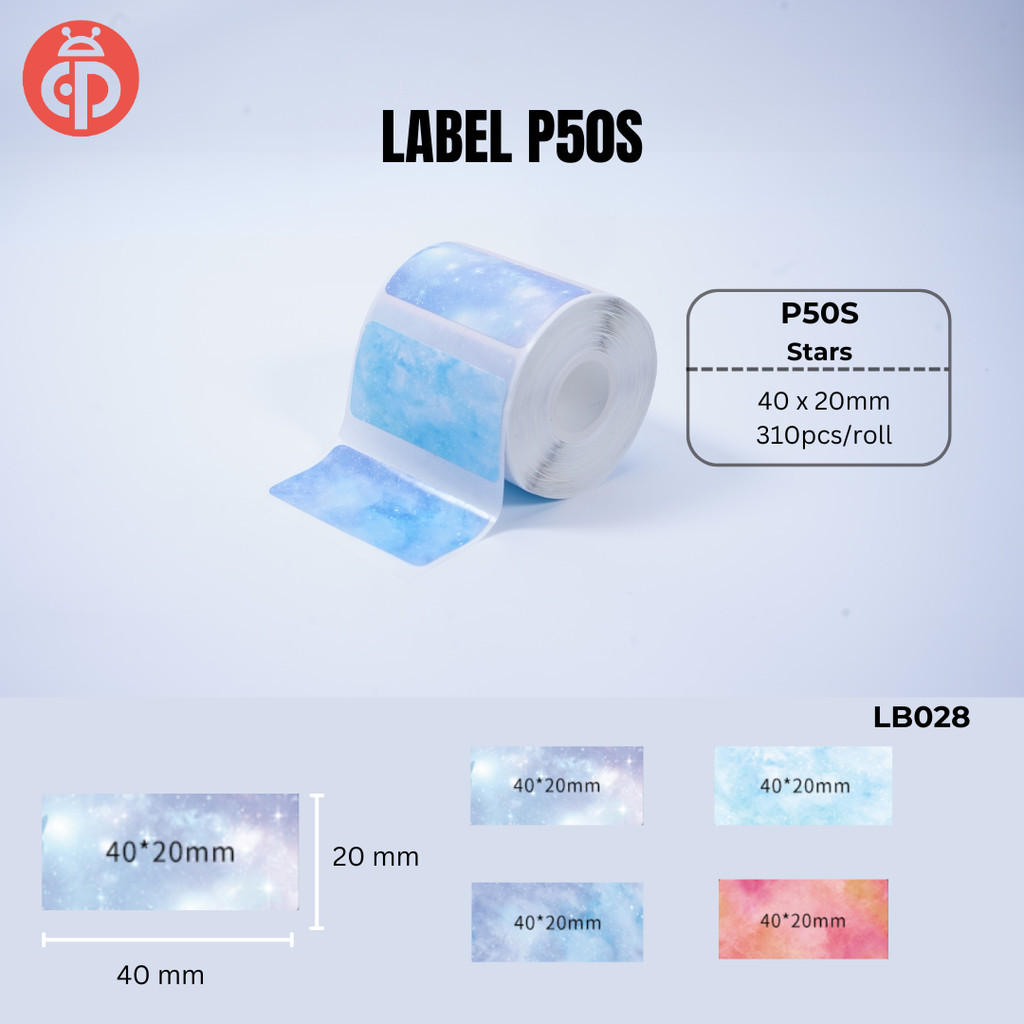 Jual Kertas Termal Stiker High Quality Motif Frame Color Printer Label ...