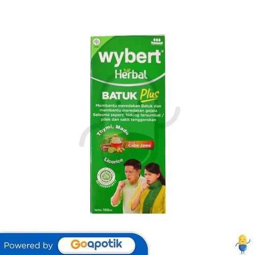 Jual Wybert Herbal Batuk Plus Syrup 100 Ml | Shopee Indonesia