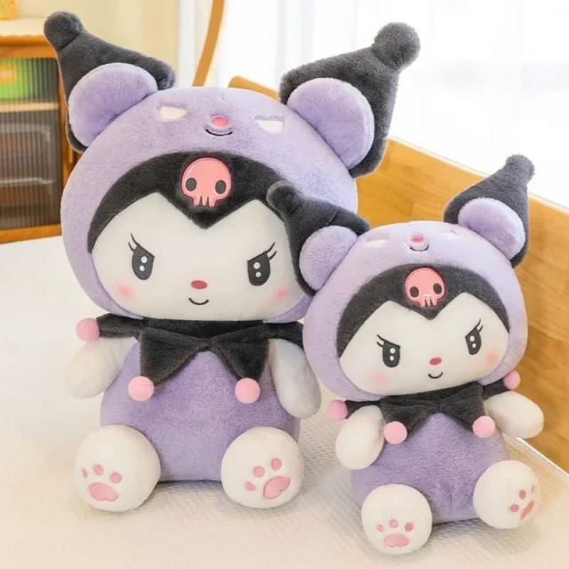 Jual Boneka Sanrio Kuromi Ukuran 35CM Mainan Anak Boneka Lucu Kado ...