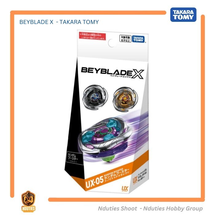 Jual Promo[BEST] UX-05 Beyblade X Random Booster SHINOBI SHADOW Takara ...
