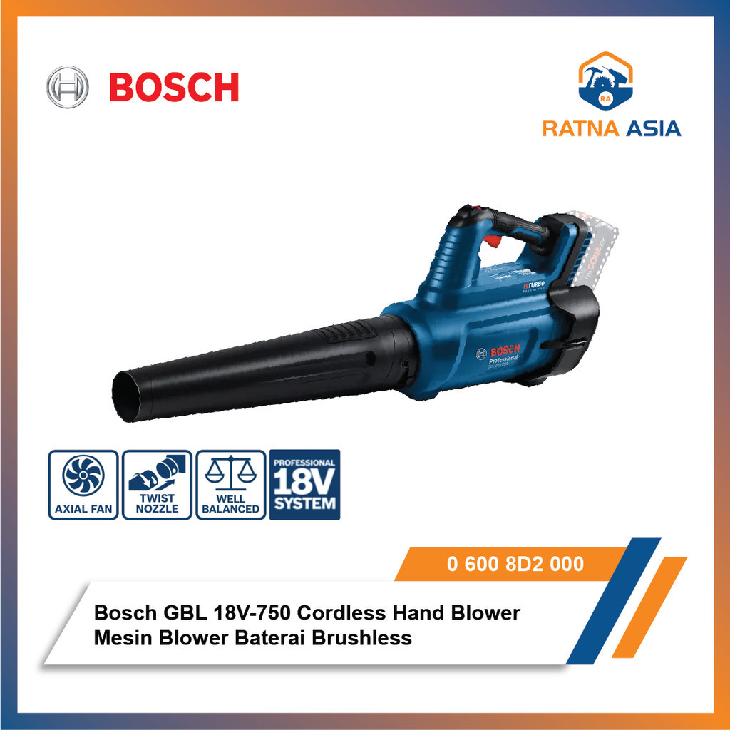 Jual Bosch GBL 18V-750 Professional Cordless Hand Blower / Mesin Peniup ...