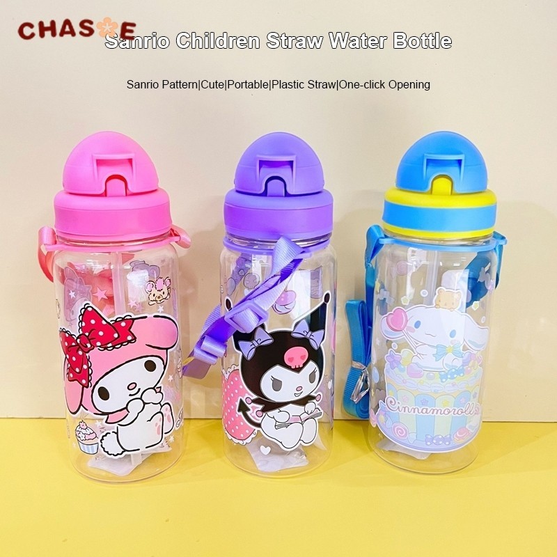 Jual Botol Minum Sedotan Anak Sanrio/Botol Minum Anak 350ml Sanrio ...