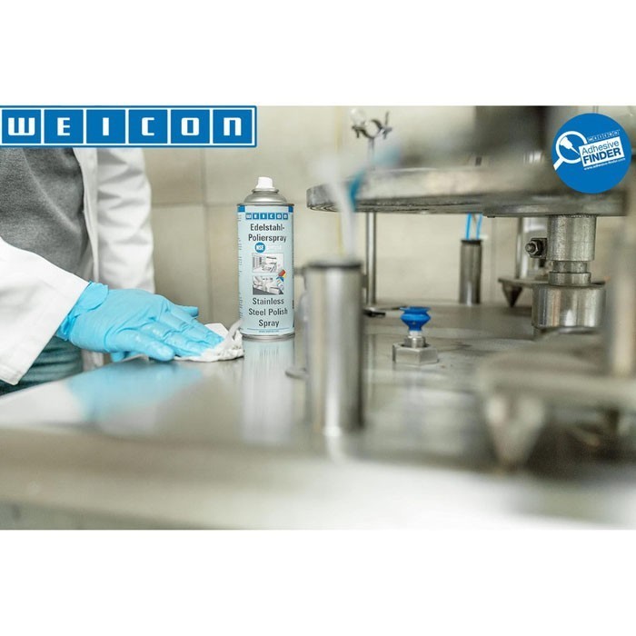 Jual Weicon Stainless Steel Polish Spray 400ml Pelindung Pelapis Anti ...