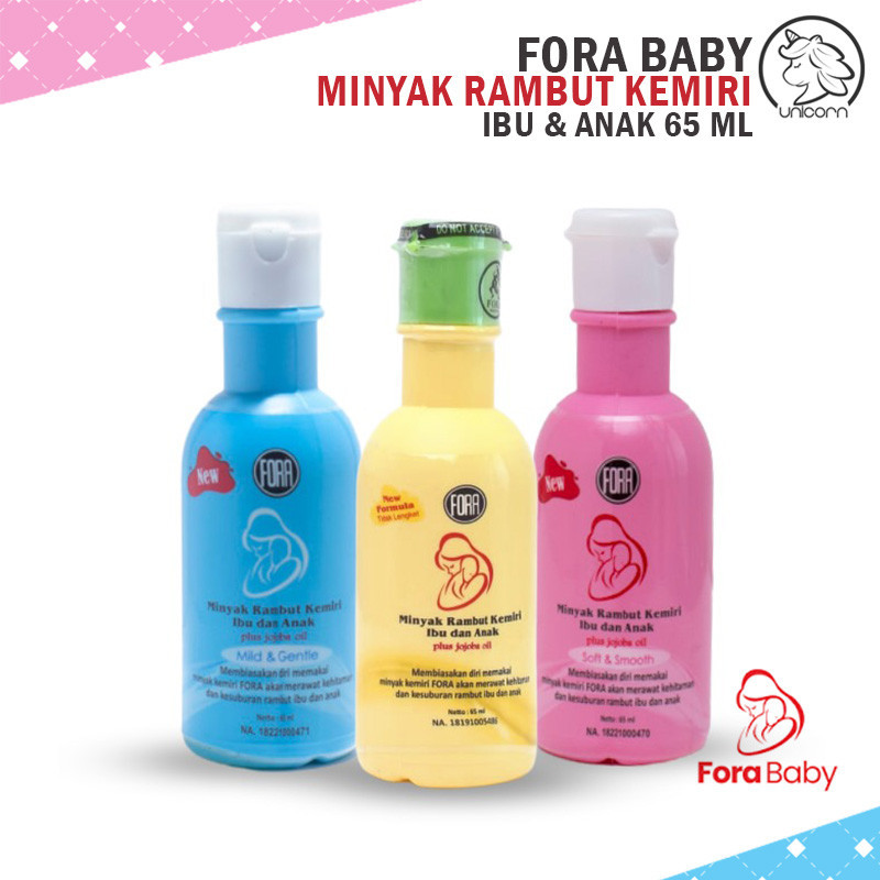 Jual FORA Baby Minyak Kemiri Ibu Anak 65 ml | Minyak Kemiri Murni ...